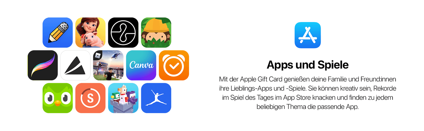 Apple Gutscheine online kaufen | E-Mail-Versand
