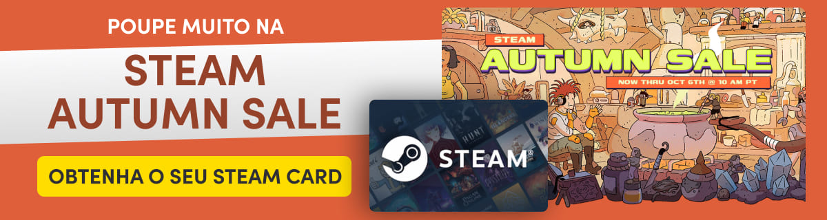 Compra Cartão-Presente Steam Digital Online | Entrega por e-mail