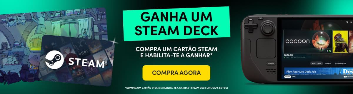 Compra Cartão-Presente Steam Digital Online | Entrega por e-mail