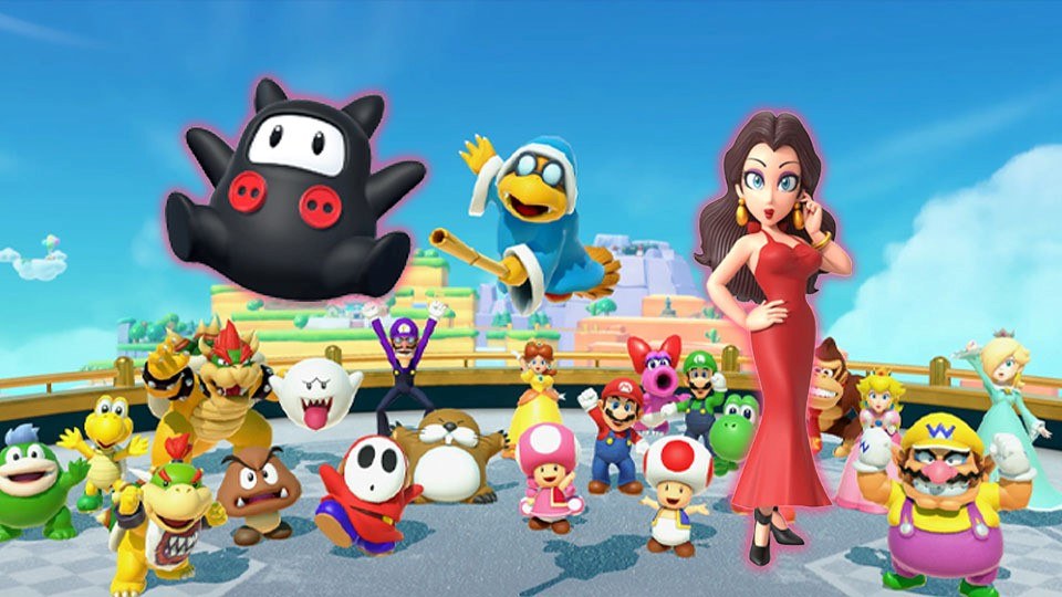 Nabbit Mario Party Jamboree