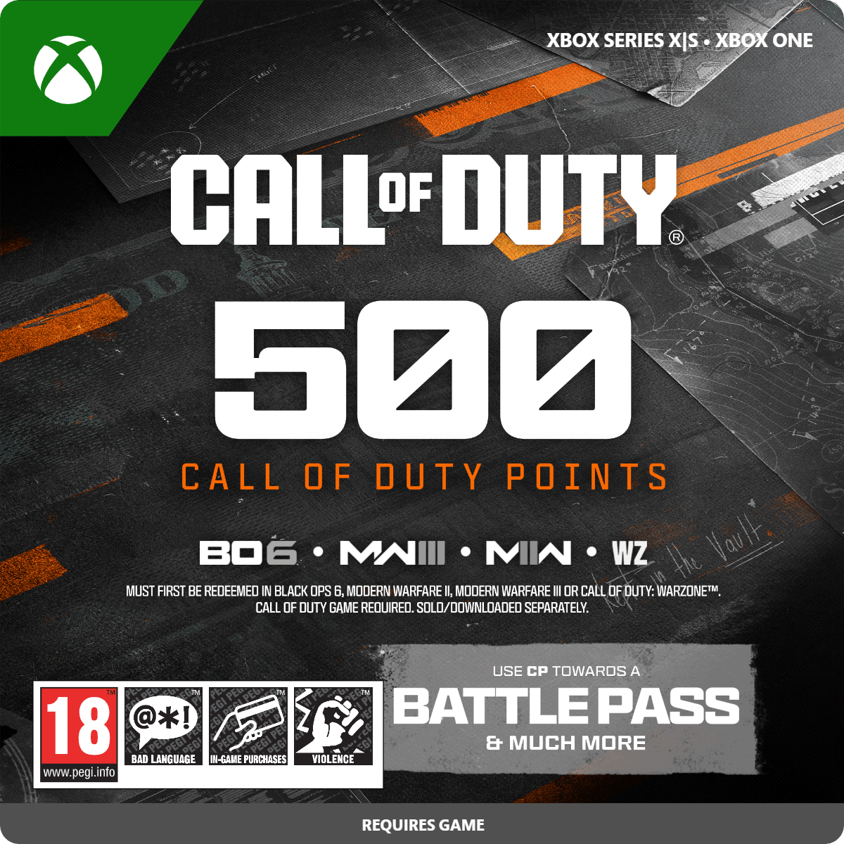 Buy 500 CALL OF DUTY POINTS | Startselect.com