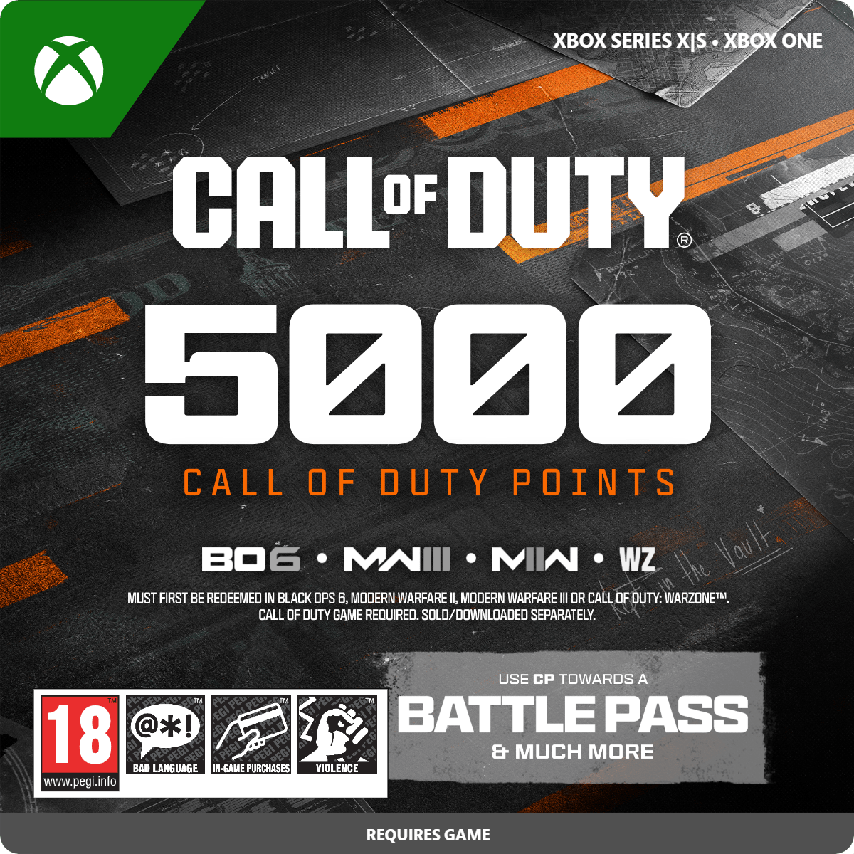 Buy 5000 CALL OF DUTY POINTS | Startselect.com