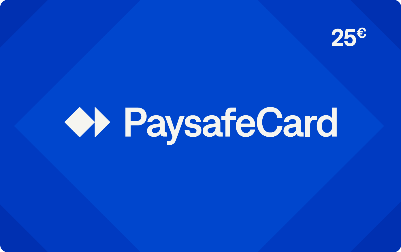 PaysafeCard Classic 25 EUR kaufen | Startselect Deutschland