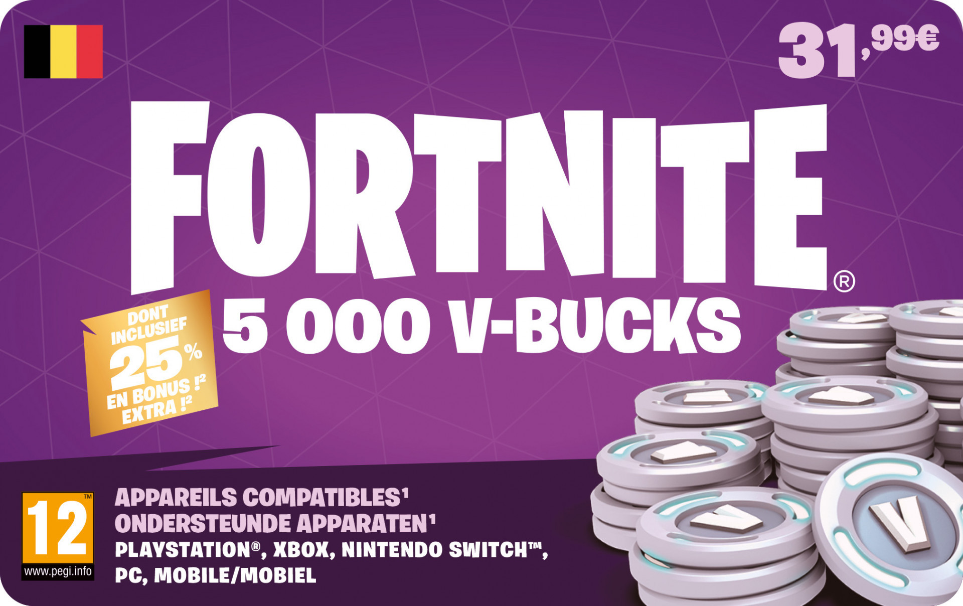 Fortnite 5000 V Bucks Digital Code Game Startselect Fortnite 5000 V Bucks Digital Code Game Startselect