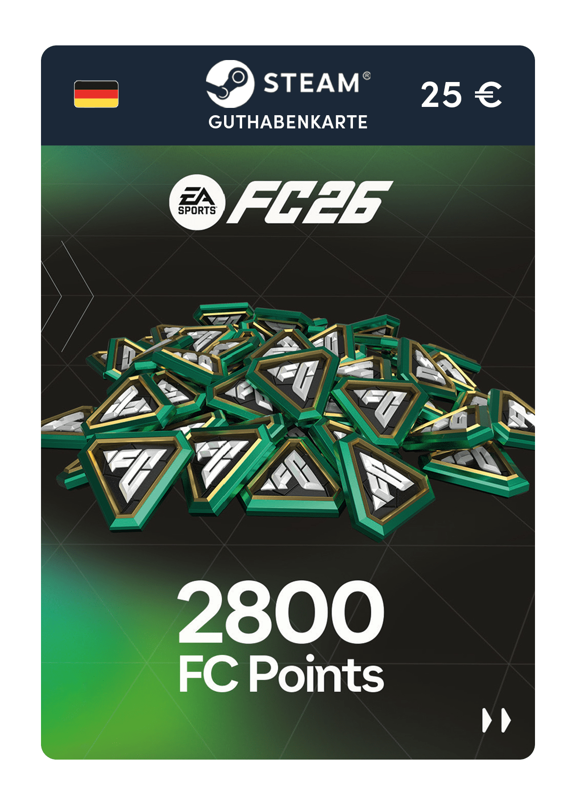 2.800 EA FC 26 Points (Steam Geschenkkarte) kaufen | Startselect ...