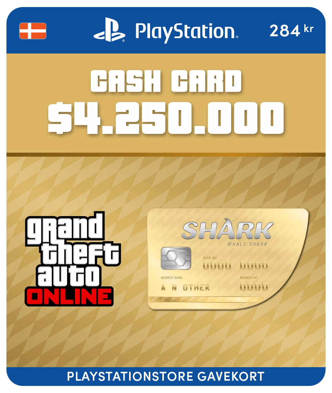 PlayStation Store 284,00 kr - PlayStation giftcard – Startselect.com